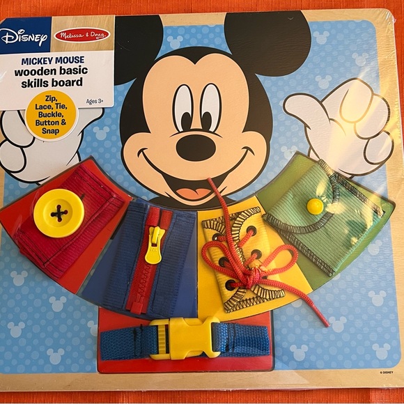 Melissa & Doug | Toys | Melissa Doug Nwt Disney Mickey Mouse Wooden ...